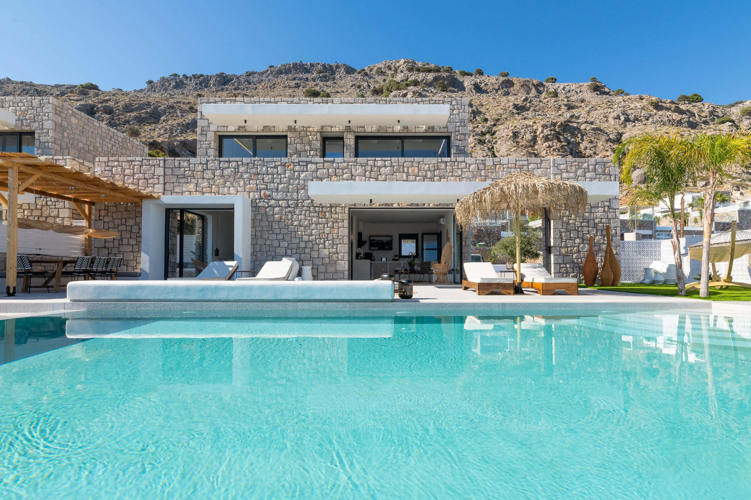 Lido Blue Villa auf Rhodos mit privatem Pool buchen - VILLTRAVEL ...