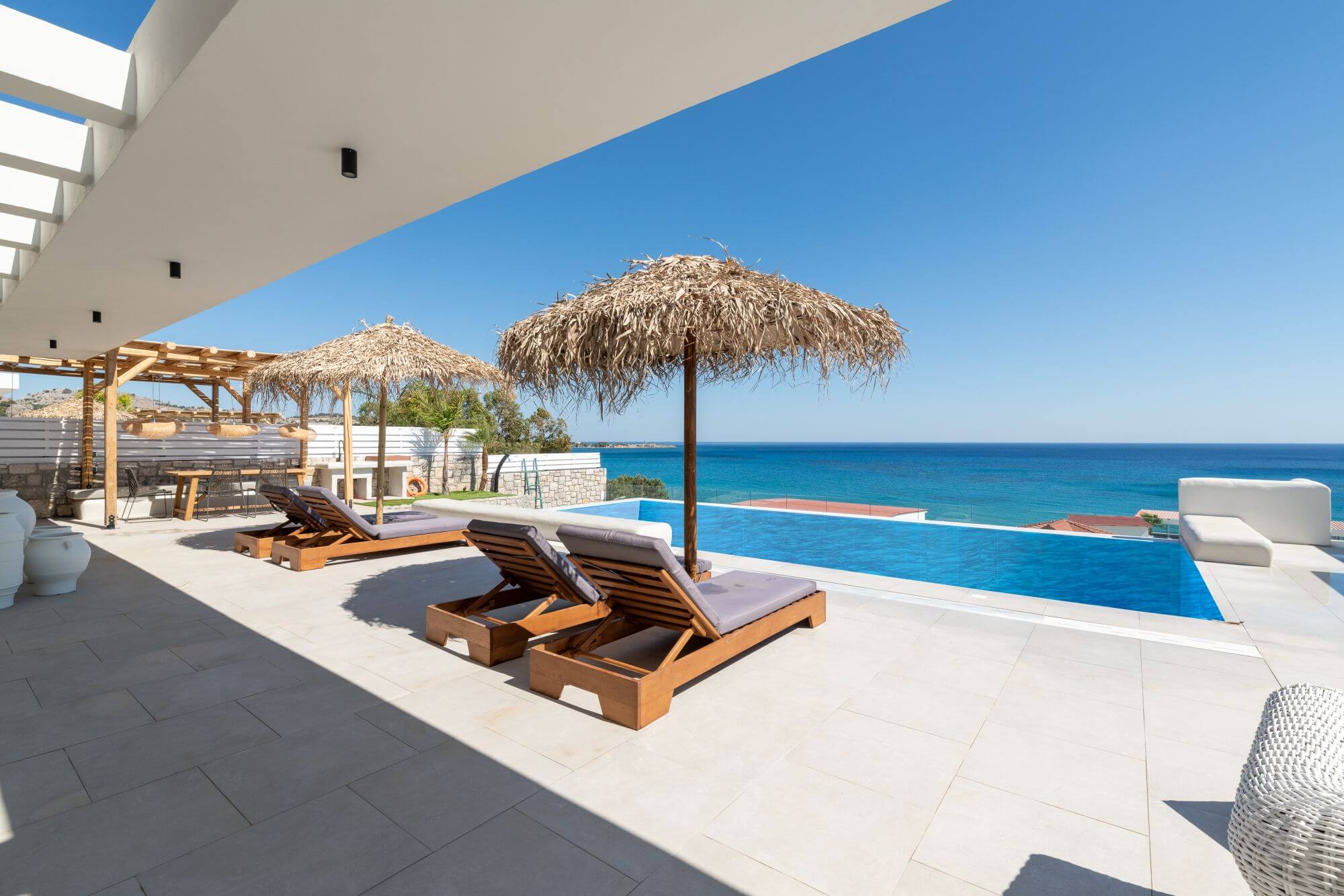 Lido White Villa auf Rhodos mit privatem Pool buchen - VILLTRAVEL ...