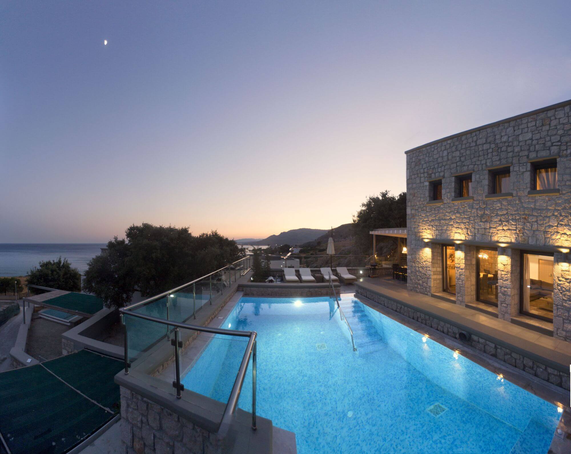 Villa auf Rhodos mit privatem Pool in Strandnähe buchen - VILLTRAVEL ...